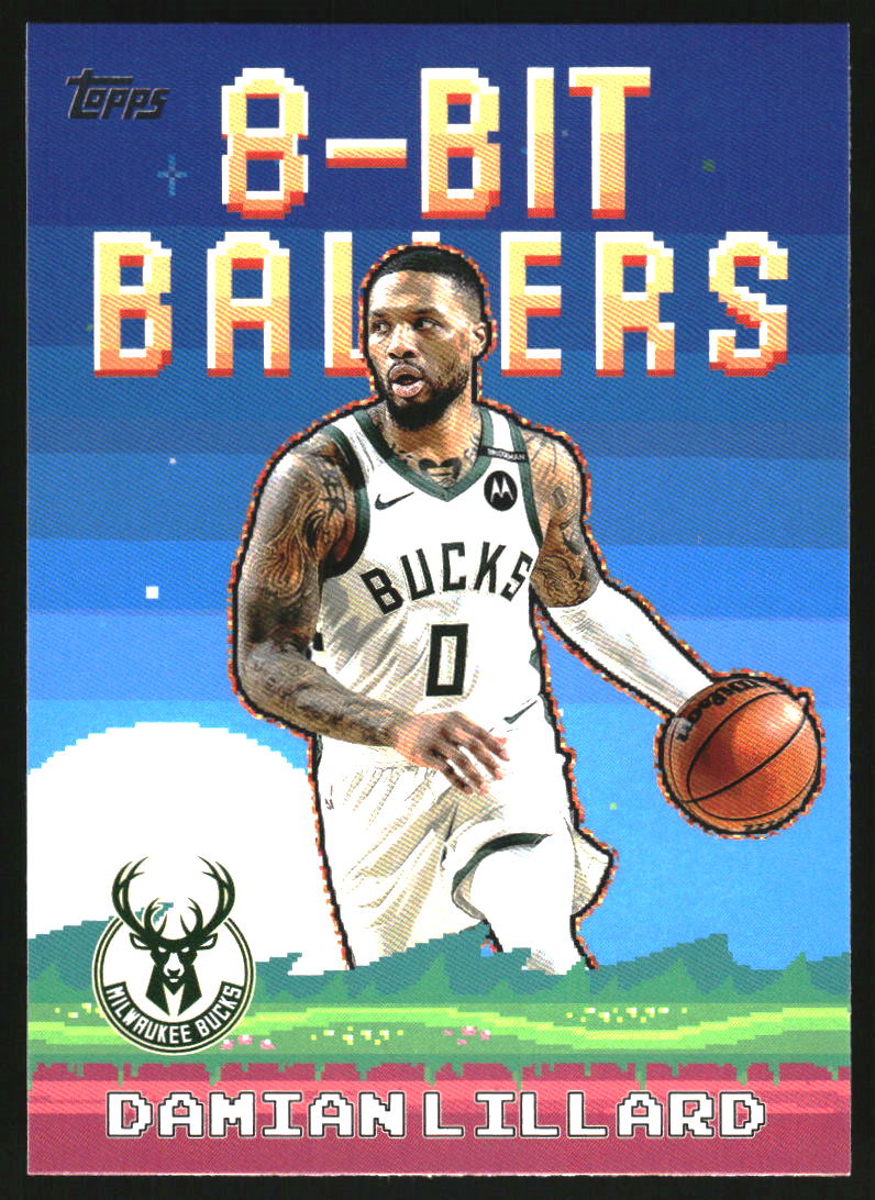 2025-26 Topps 8-Bit Ballers #8B8 Damian Lillard on Fanatics Collect
