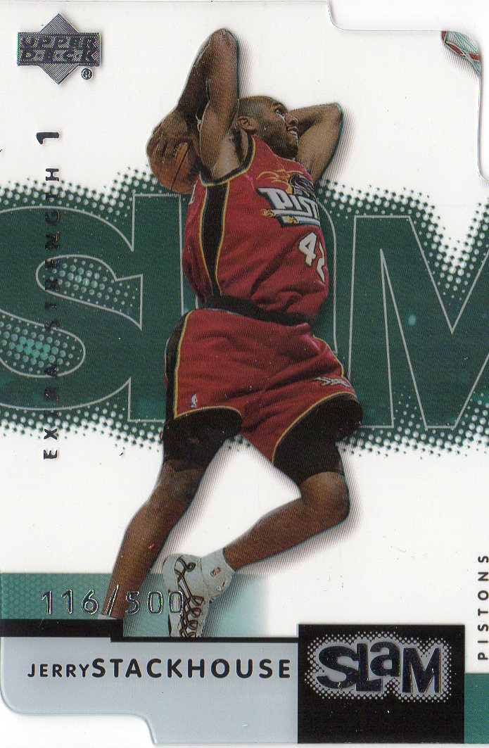 2000-01 Upper Deck Slam Extra Strength Silver #16 Jerry Stackhouse - NM-MT