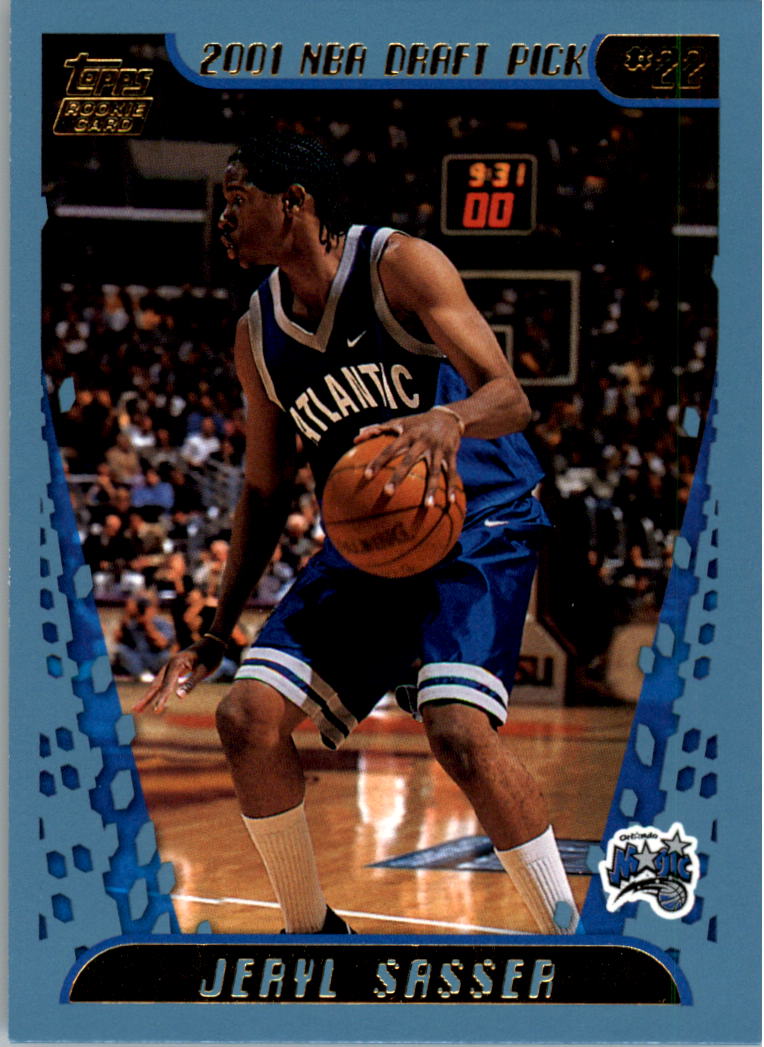 2001-02 Topps #242 Jeryl Sasser RC - NM-MT