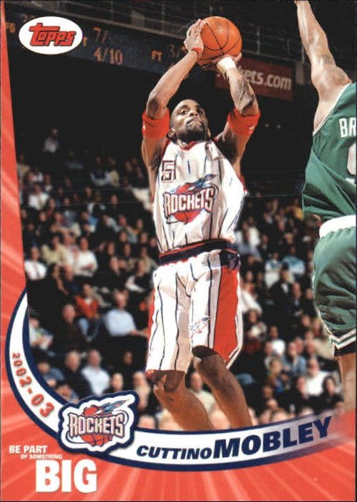 2002-03 Rockets Topps #11 Cuttino Mobley - NM-MT