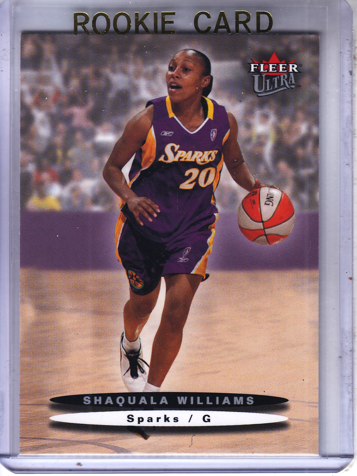 2003 Ultra WNBA #115 Shaquala Williams RC - NM-MT