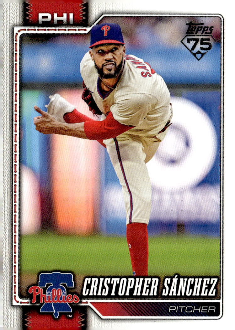 2026 Topps #325 Cristopher Sanchez - NM-MT - The Dugout Sportscards ...