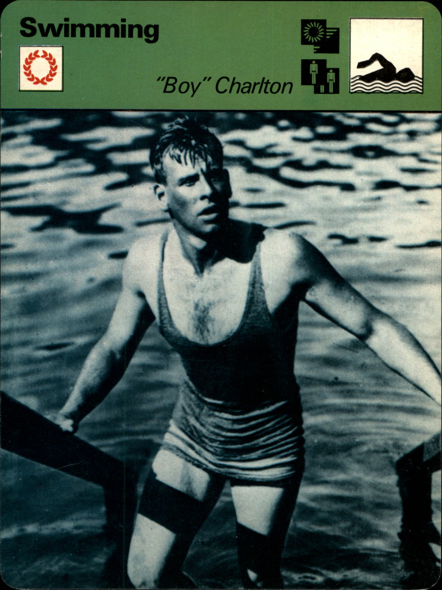 1977-79 Sportscaster Series 49 #4924 Boy Charlton - . Oversized. - NM-MT