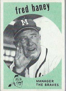 1978 Atlanta Convention #9 Fred Haney MG - NM
