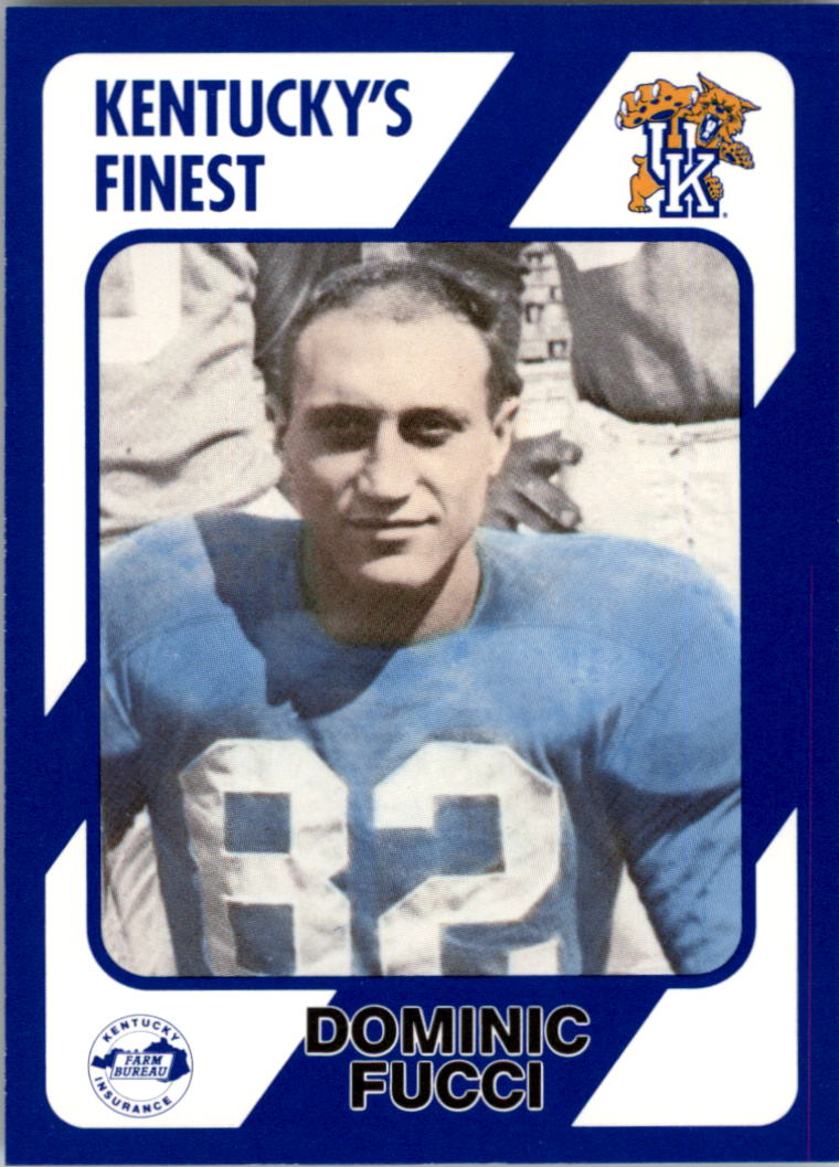 1989-90 Kentucky Collegiate Collection #196 Dominic Fucci - NM-MT