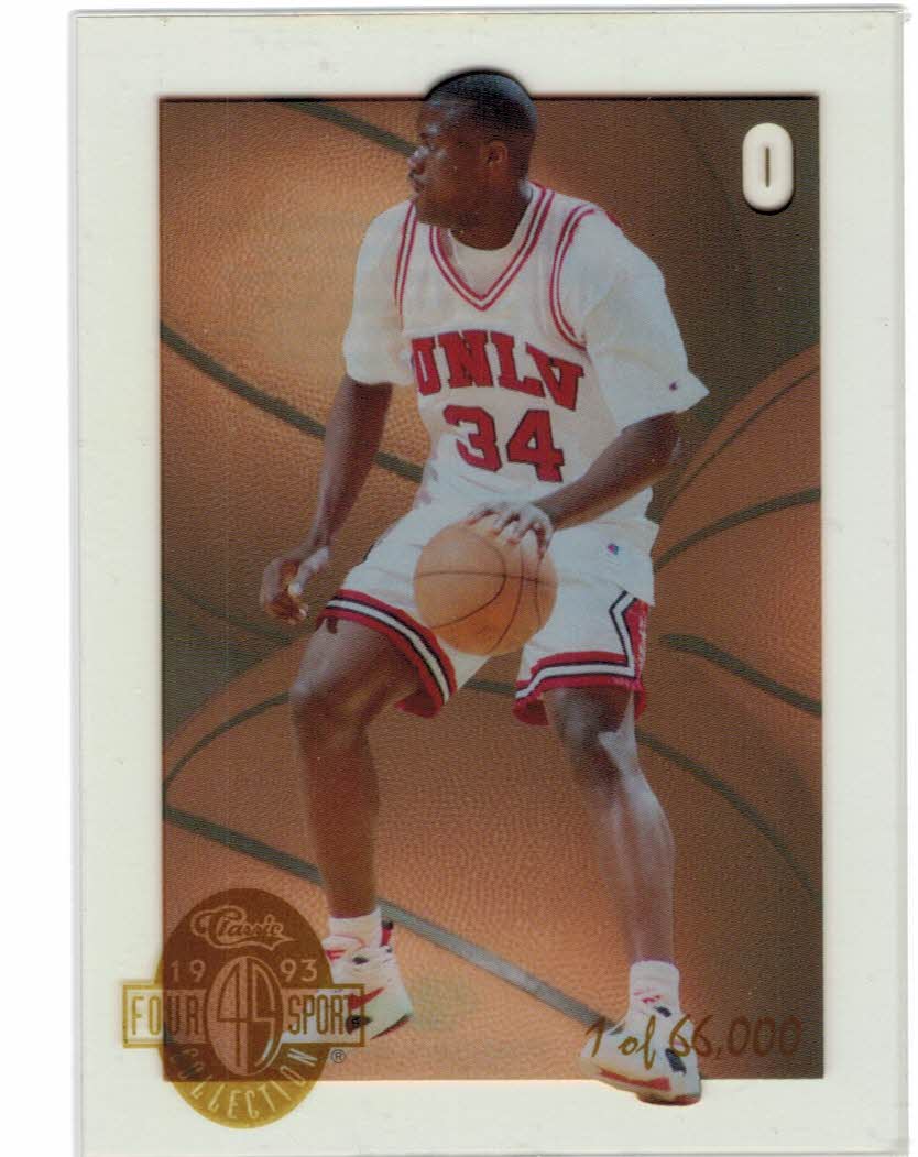 1993 Classic Four Sport Acetates #4 Isaiah Rider - NM-MT - The Dugout ...