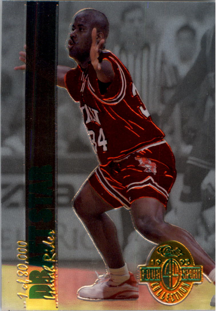 1993 Classic Four Sport Chromium Draft Stars #DS44 Isaiah Rider - NM-MT