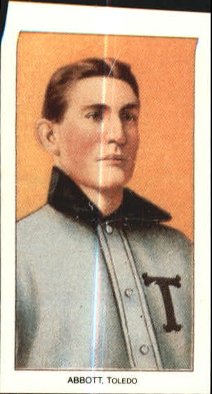 1909-11 T206 #3 Fred Abbott ML - - Reprint - NrMt+ - Burbank ...