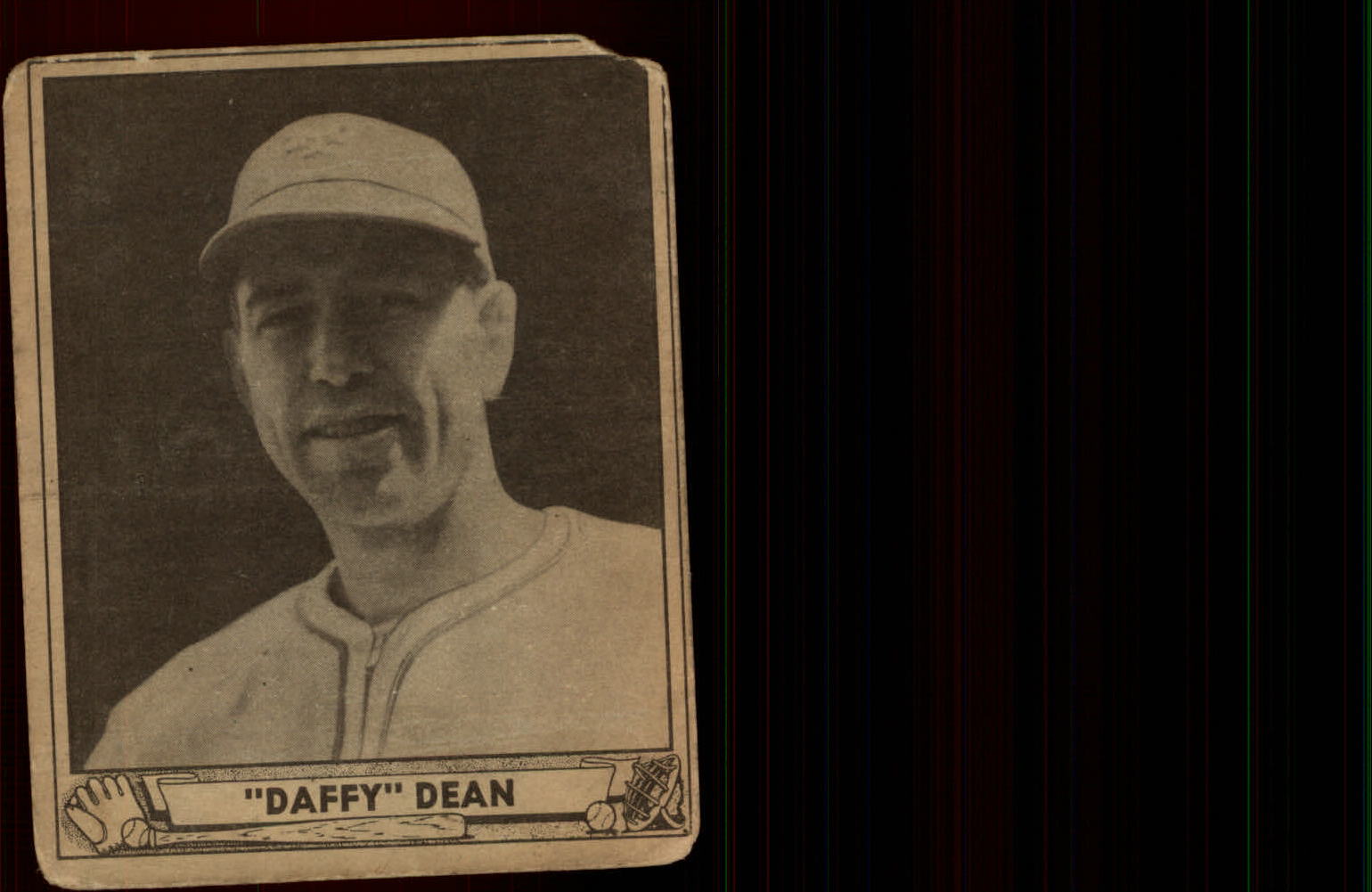 1940 Play Ball #156 Daffy Dean - POOR - Card Shack | Beckett Marketplace