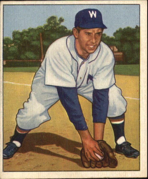 1950 Bowman #107 Sam Dente RC - EX