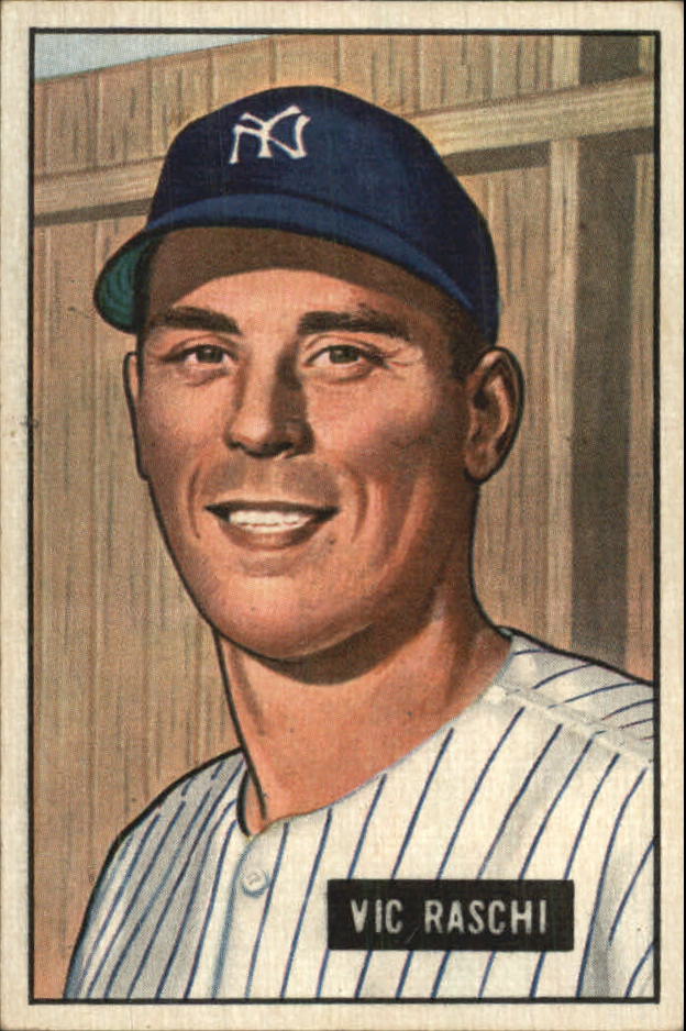 1951 Bowman #25 Vic Raschi - EX - Burbank Sportscards | Beckett Marketplace
