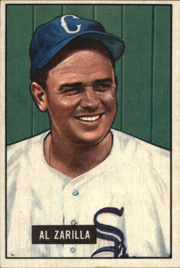 1951 Bowman #35 Al Zarilla - EX-MT