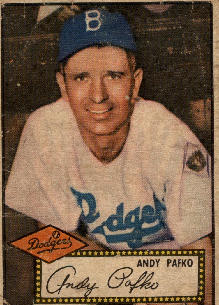 1952 Topps #1 Andy Pafko - POOR - Card Shack | Beckett Marketplace