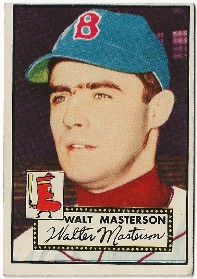 1952 Topps #186 Walt Masterson - VG-EX