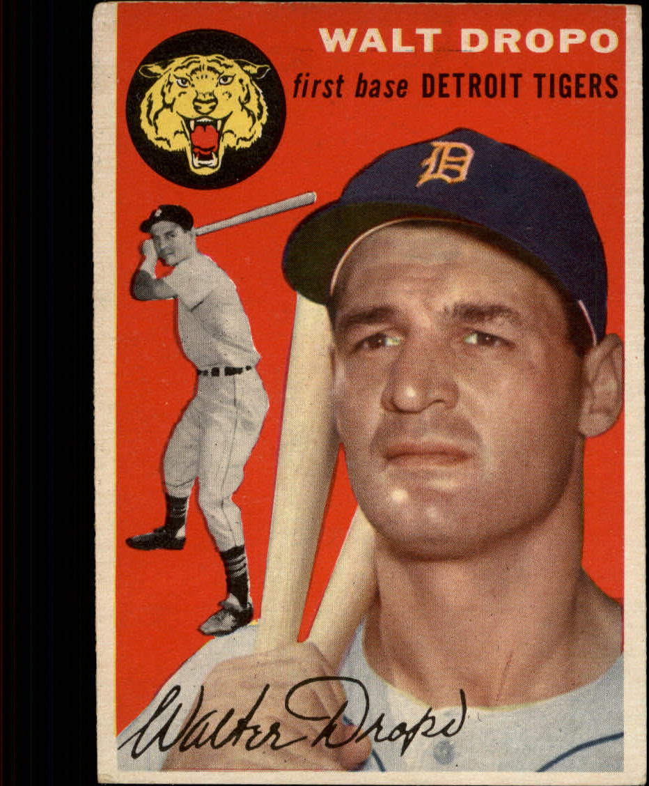 1954 Topps #18 Walt Dropo - EX