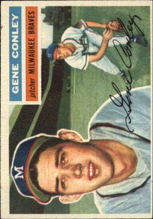 1956 Topps #17 Gene Conley - EX-MT