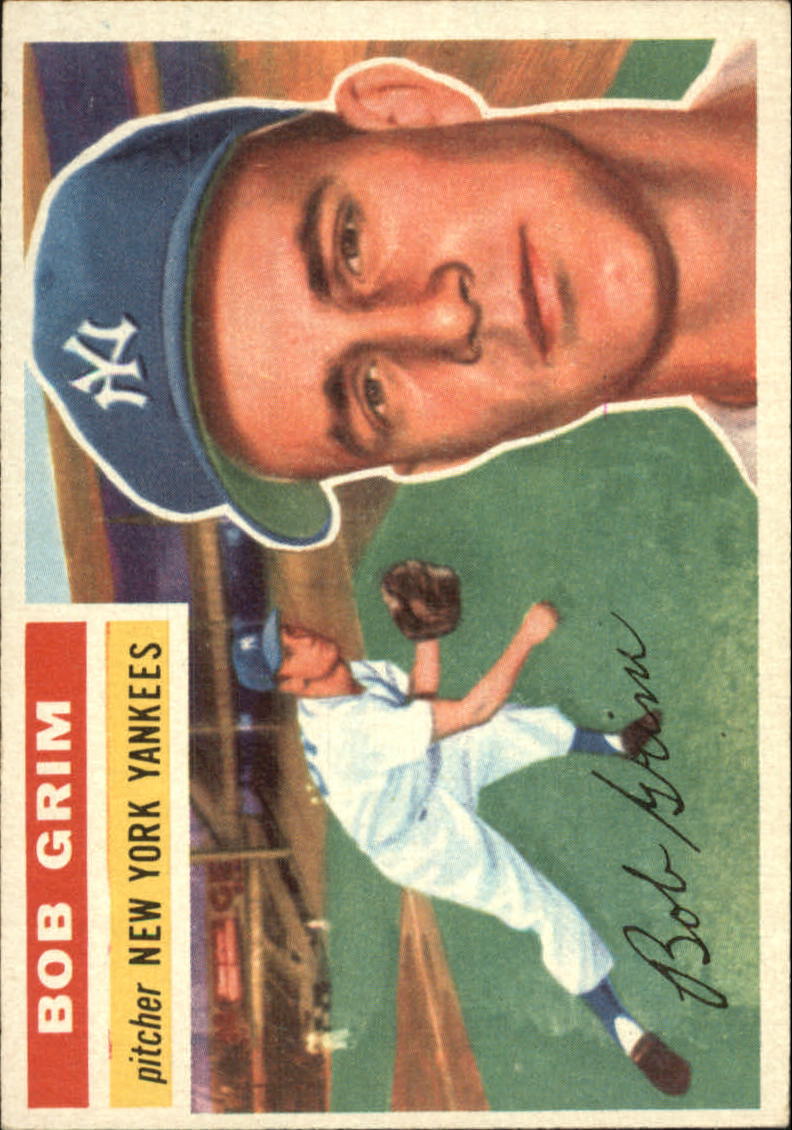 1956 Topps #52 Bob Grim DP - EX - Burbank Sportscards | Beckett Marketplace
