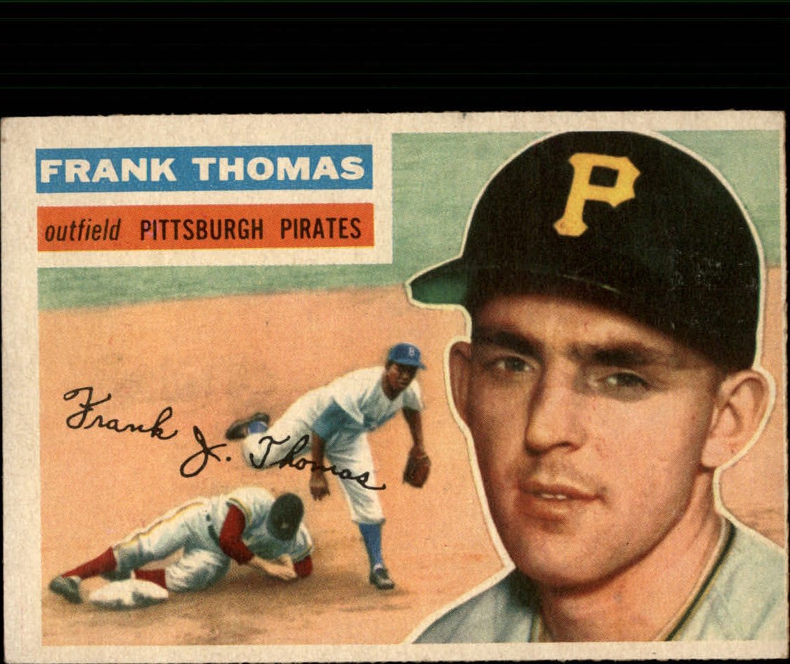 1956 Topps #153 Frank Thomas - VG