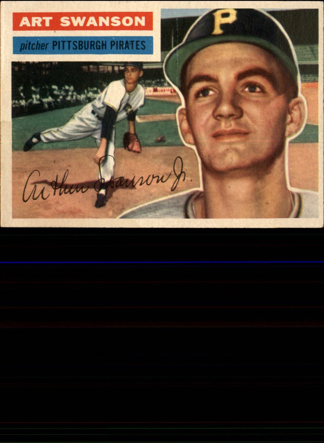 1956 Topps #204 Art Swanson RC - G-VG