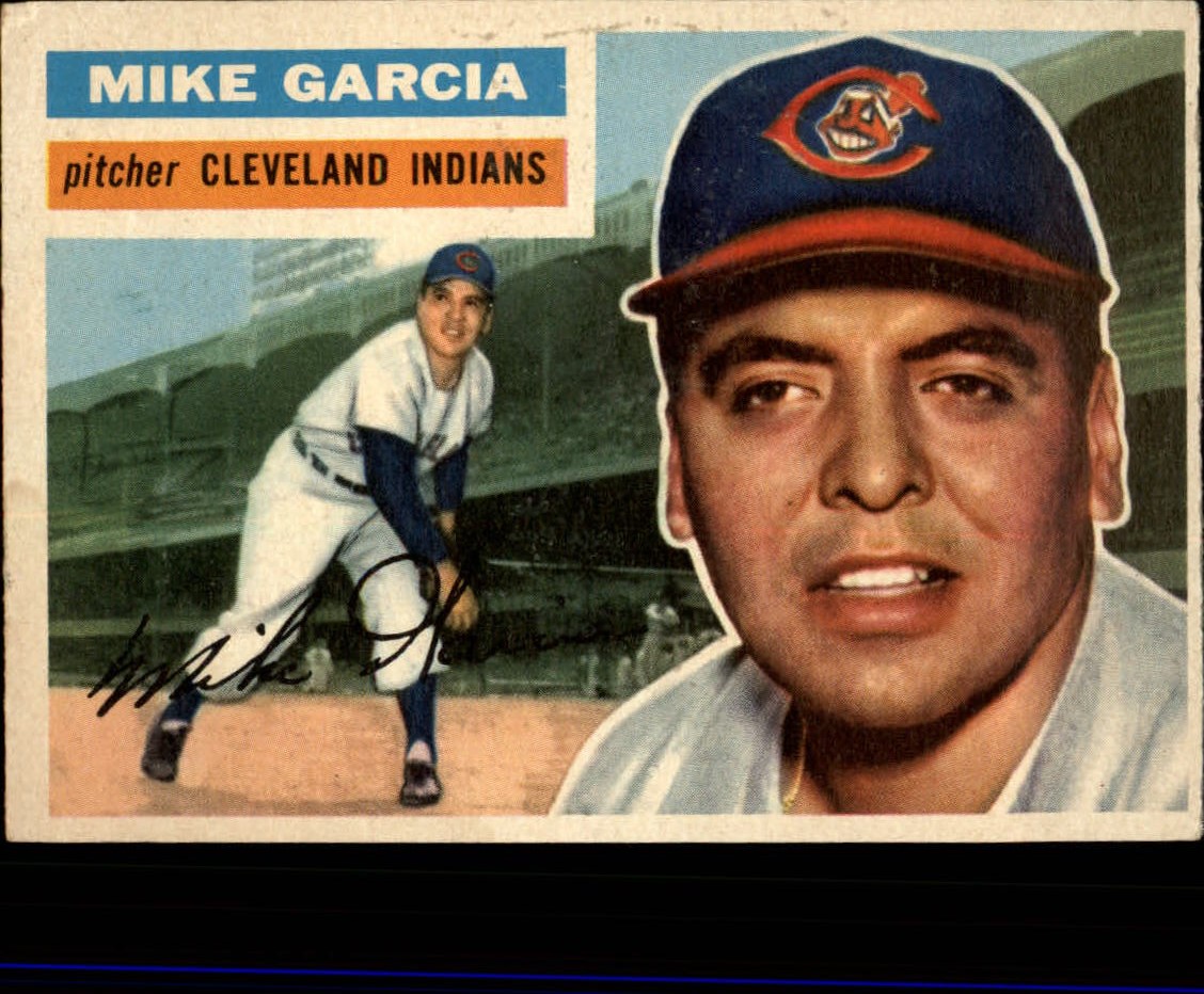 1956 Topps #210 Mike Garcia - G-VG