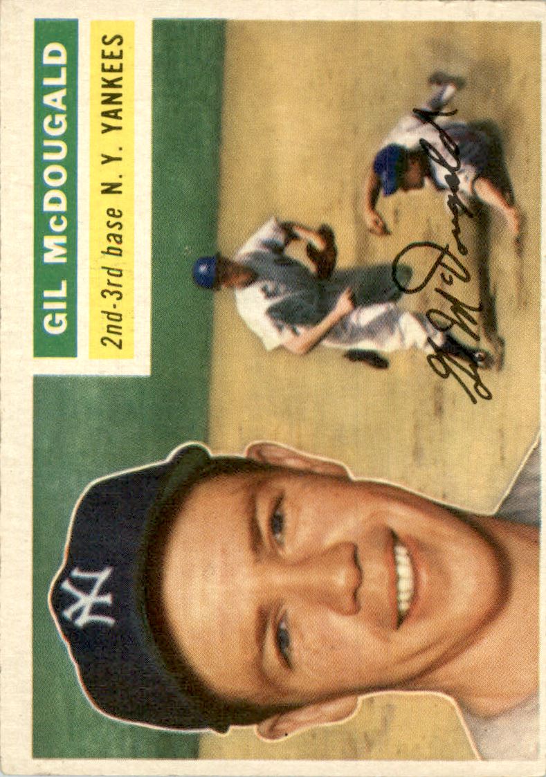 1956 Topps #225 Gil McDougald - VG-EX