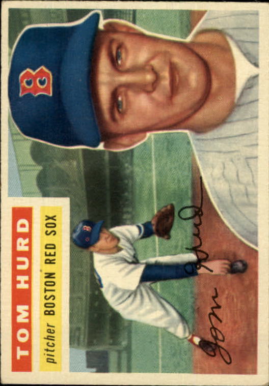 1956 Topps #256 Tom Hurd - EX
