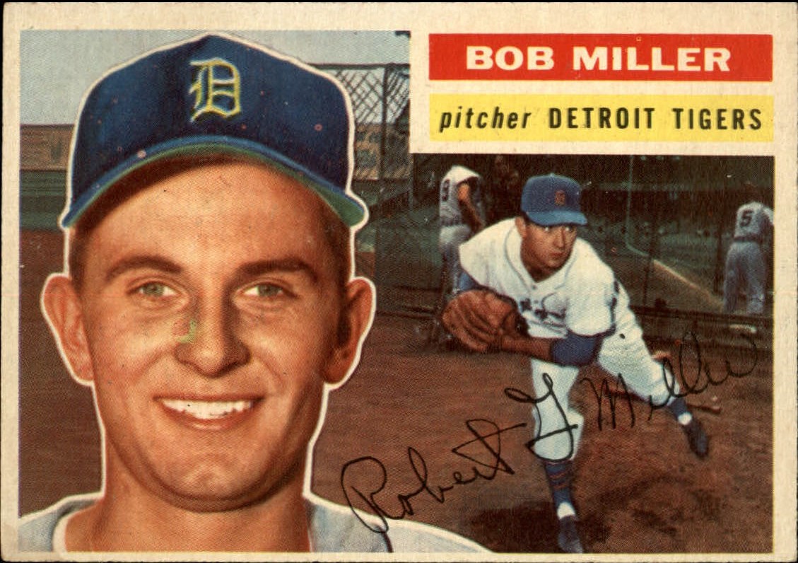 1956 Topps #263 Bob Miller - G-VG