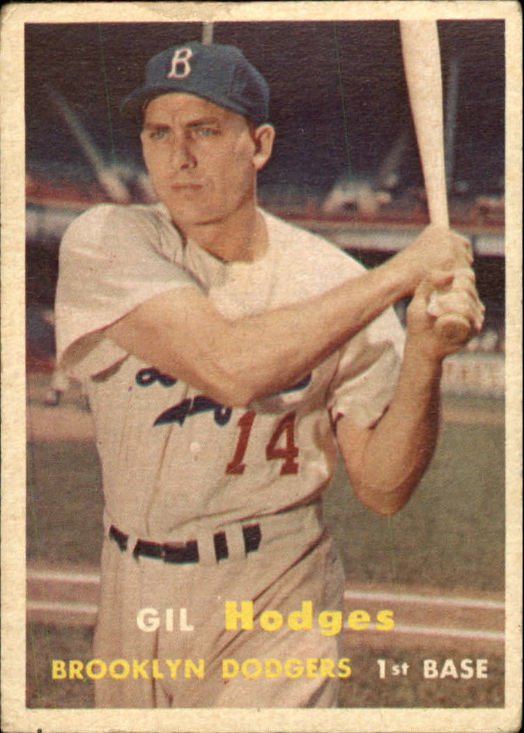 1957 Topps #80 Gil Hodges - VG - Card Shack | Beckett Marketplace