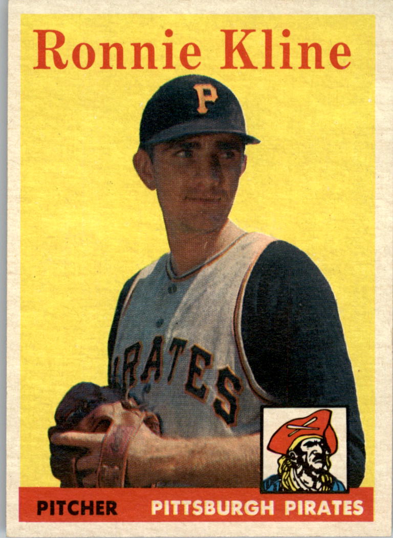 1958 Topps #82 Ron Kline - EX-MT - Triple Play Sports Cards | Beckett ...