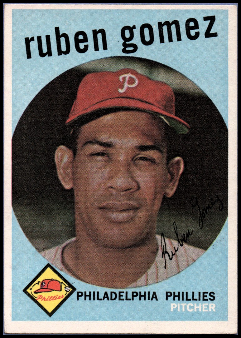 1959 Topps #535 Ruben Gomez - EX - Diamonds in the Rough | Beckett ...