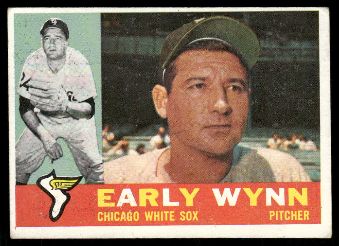 1960 Topps #1 Early Wynn - GOOD