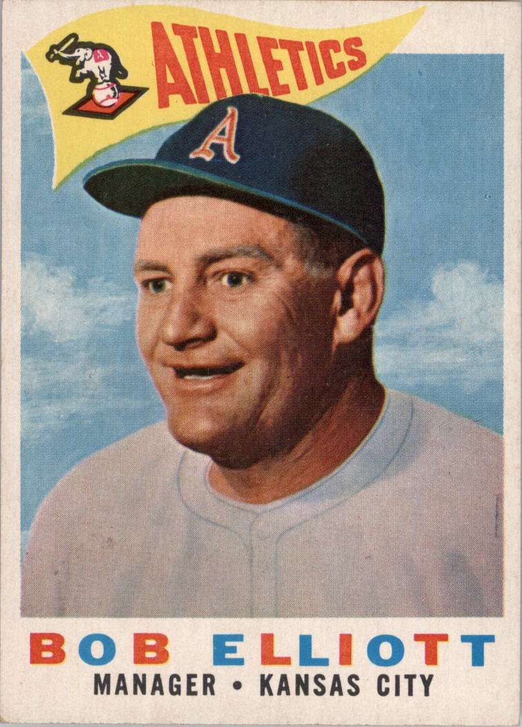 1960 Topps #215 Bob Elliott MG - EX-MT - Triple Play Sports Cards ...