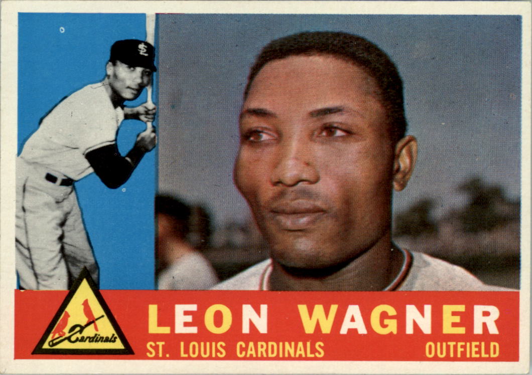 1960 Topps #383A Leon Wagner WB - EX-MT - Triple Play Sports Cards ...