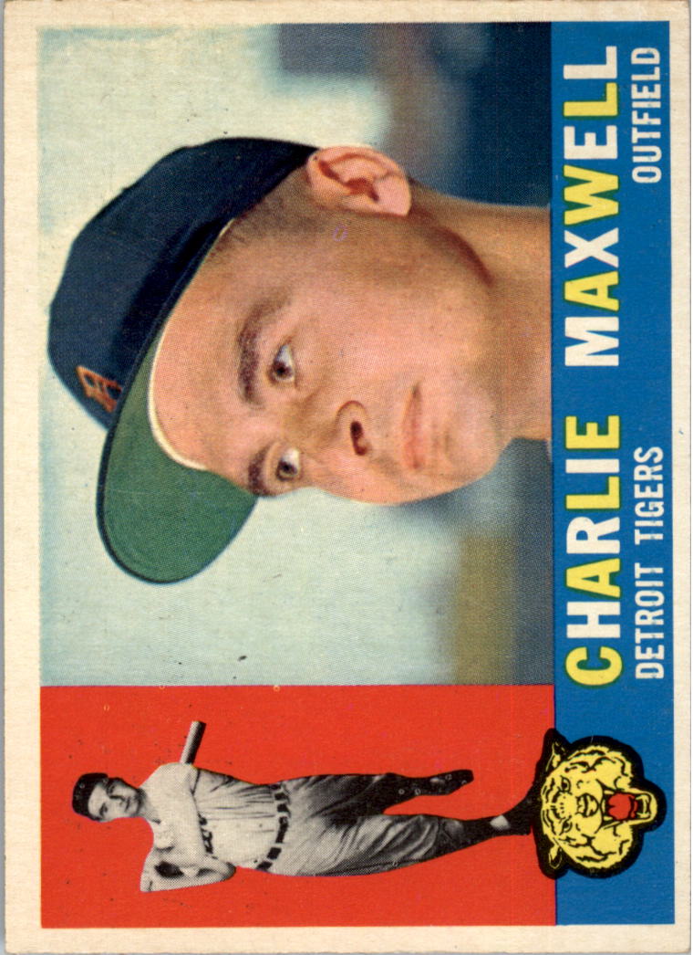 1960 Topps #443 Charlie Maxwell - EX - Triple Play Sports Cards ...