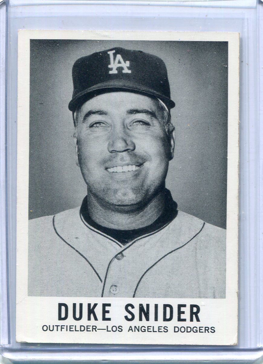 1960 Leaf #37 Duke Snider - EX-MT
