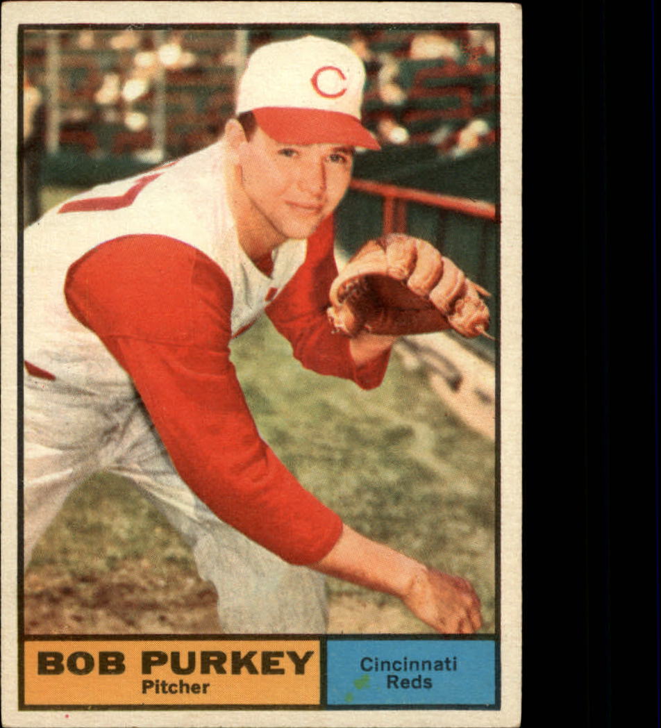 1961 Topps #9 Bob Purkey - EX-MT - Card Shack | Beckett Marketplace
