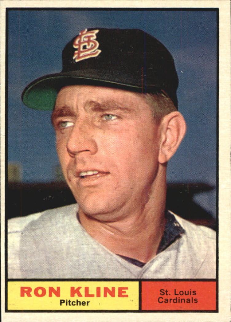 1961 Topps #127 Ron Kline - EX-MT