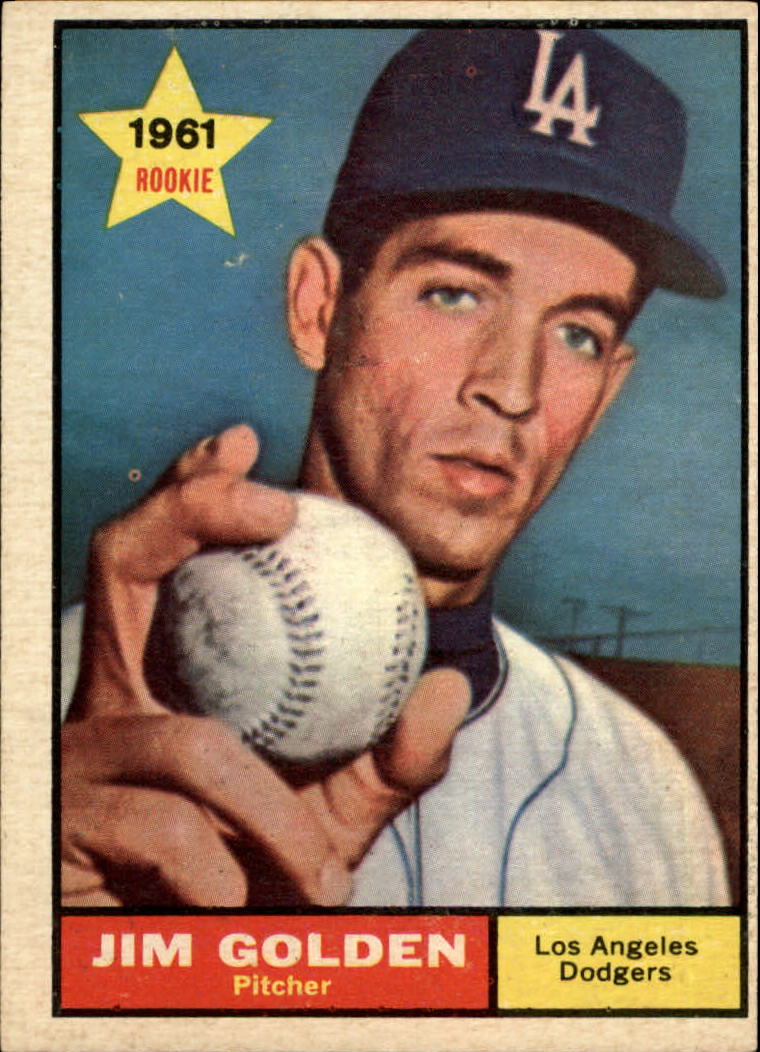 1961 Topps #298 Jim Golden RC - EX - Card Shack | Beckett Marketplace
