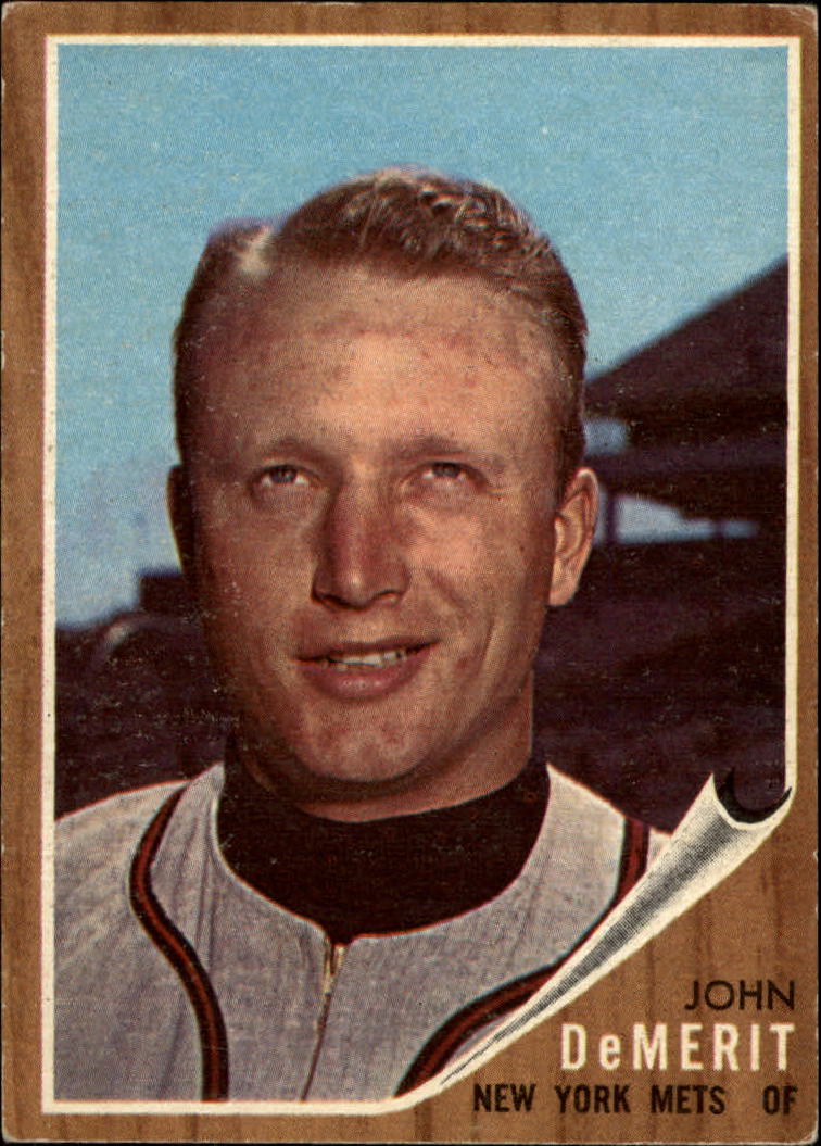 1962 Topps #4 John DeMerit - VG - Card Shack | Beckett Marketplace