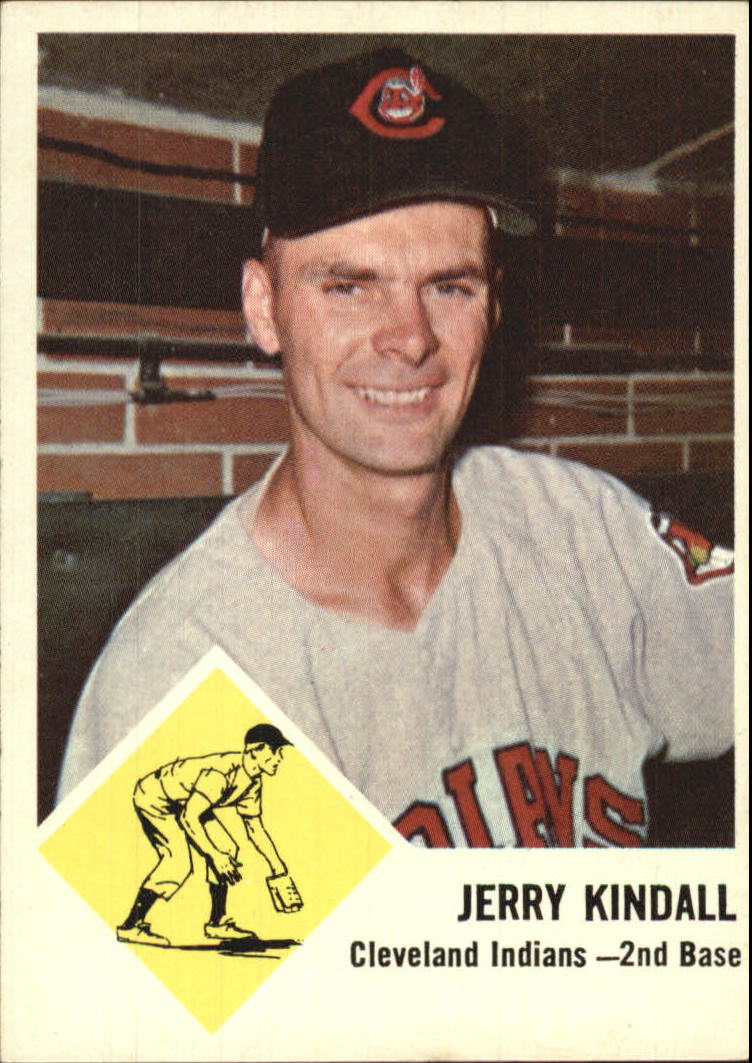 1963 Fleer #13 Jerry Kindall - EX-MT - Burbank Sportscards | Beckett ...