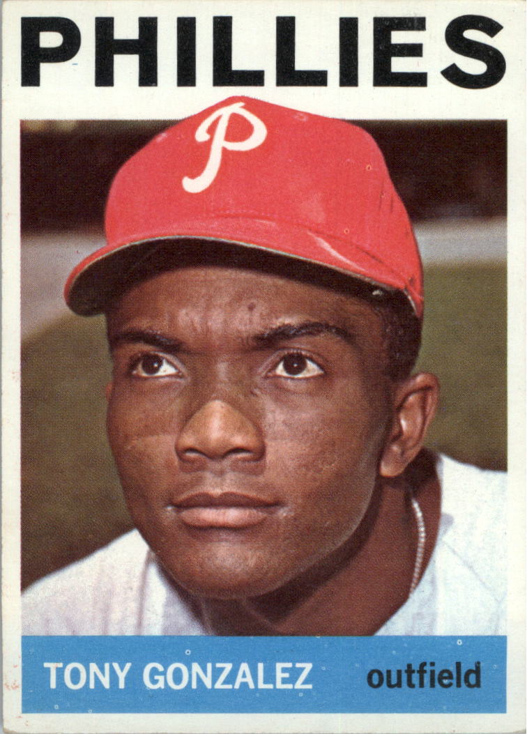1964 Topps #379 Tony Gonzalez - EX