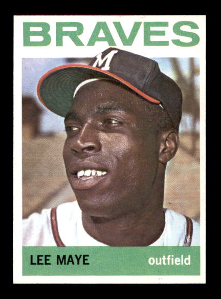 1964 Topps #416 Lee Maye - Actual scan of card - NrMt+