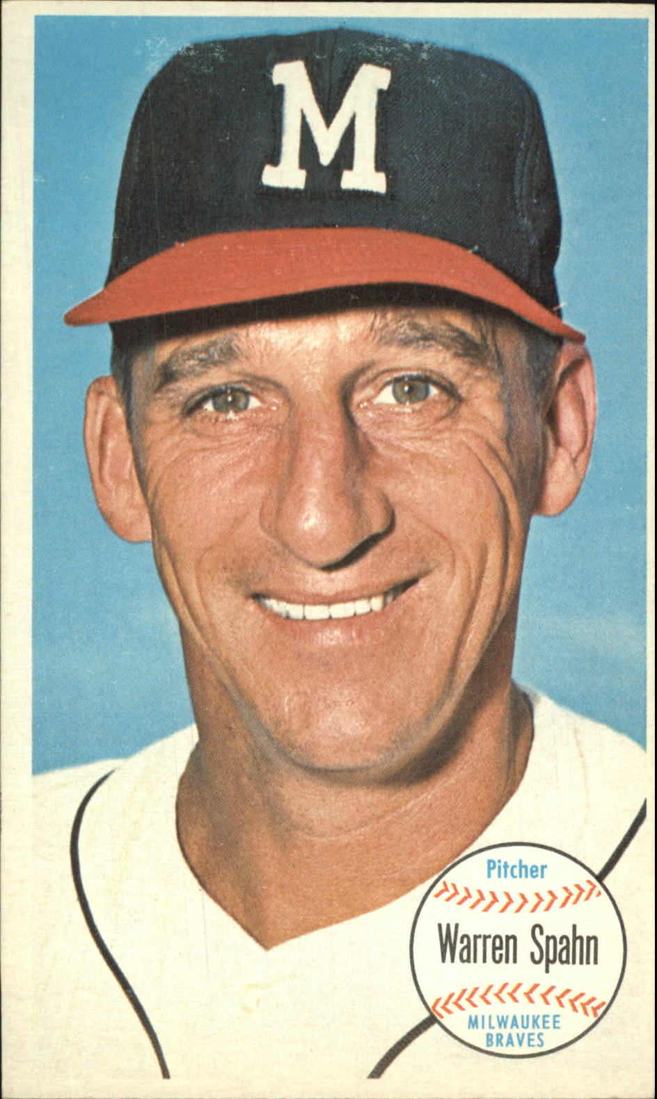 1964 Topps Giants #31 Warren Spahn - EX-MT