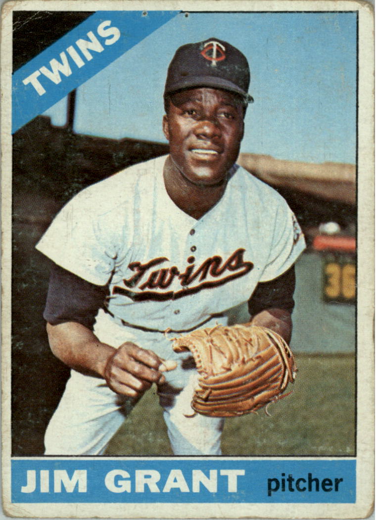1966 Topps #40 Jim Grant - POOR