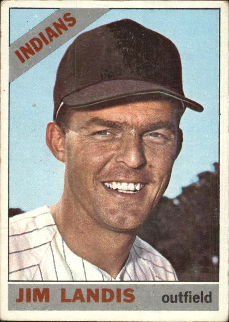1966 Topps #128 Jim Landis - VG