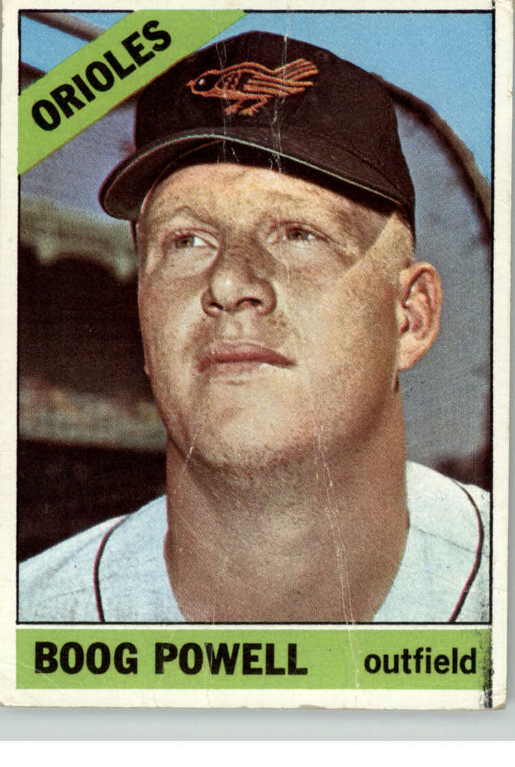 1966 Topps #167 Boog Powell - POOR