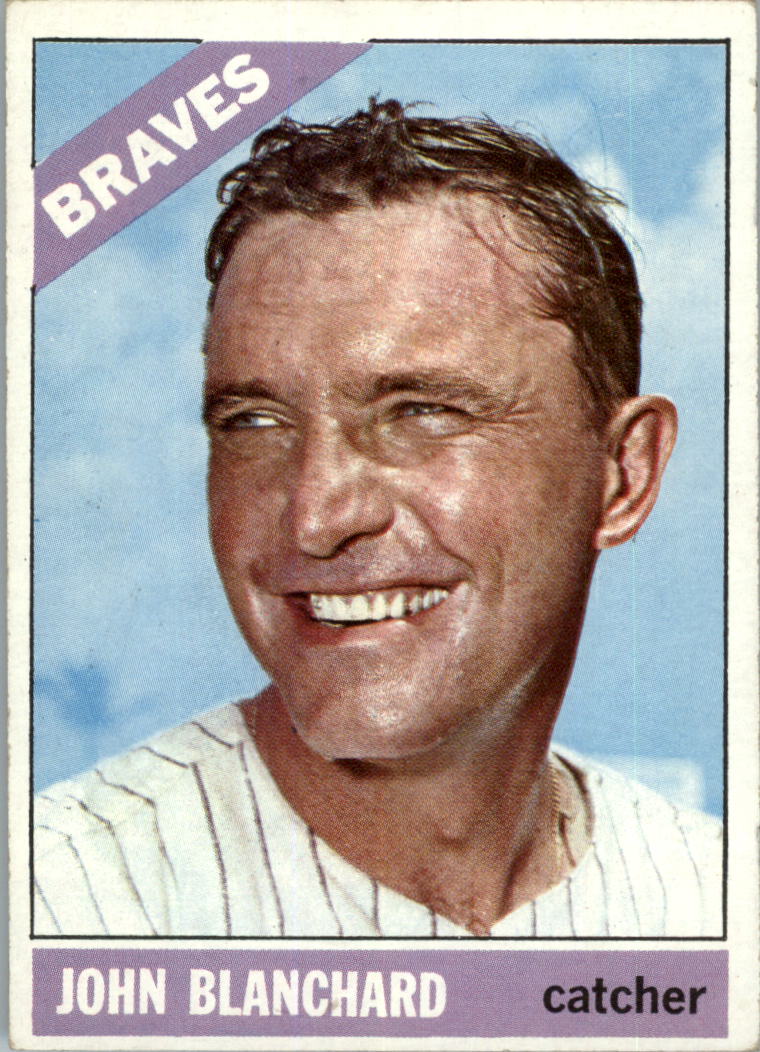 1966 Topps #268 John Blanchard - GOOD