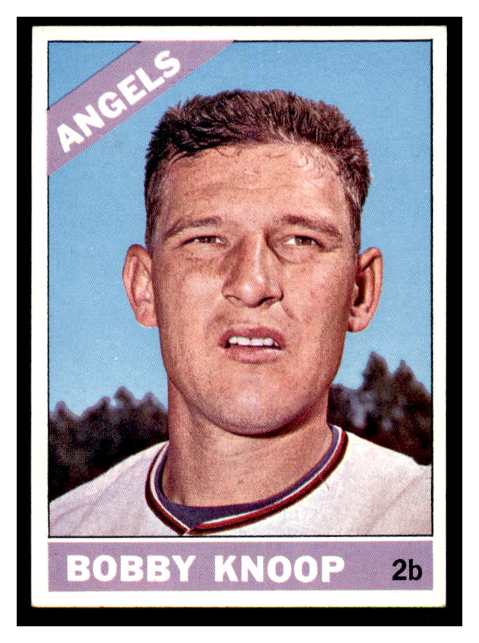 1966 Topps #280 Bobby Knoop - Scan of actual card you will receive - NM