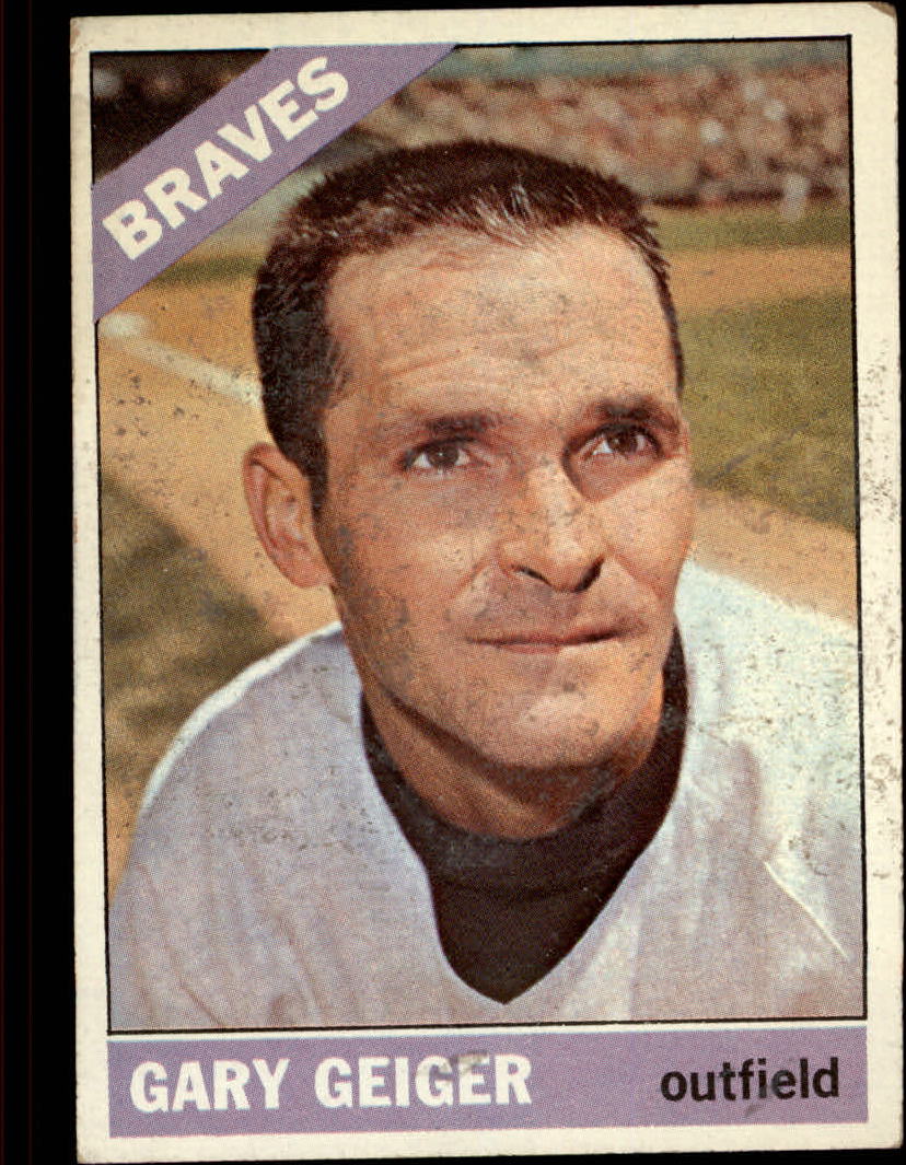 1966 Topps #286 Gary Geiger - FAIR - Card Shack | Beckett Marketplace