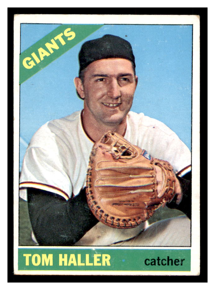 1966 Topps #308 Tom Haller - Scan of actual card you will receive - EX